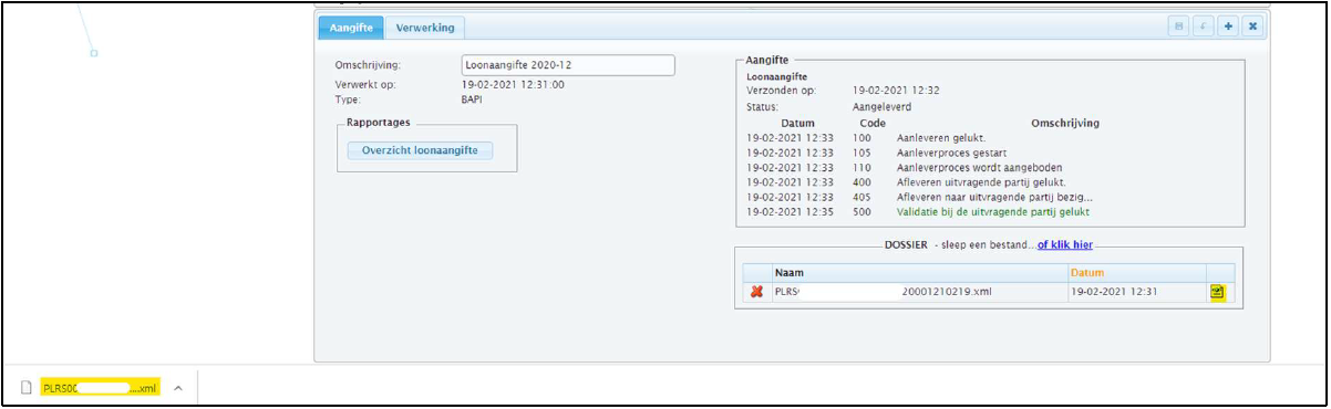 Loonaangifte XML-bestand openen – BCS Helpcenter